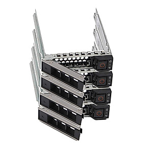 Hard Drive Caddy 2.5" Hard Drive Bracket 0DXD9H DXD9H SSD Mount Metal HDD Holder Compatible for Dell PowerEdge 14th Generation R440 R640 R740 R740xd R840 R940 R6415 R7415 R7425, 2 Pack