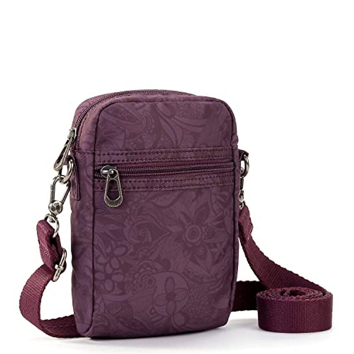 Sakroots Womens On the Go Mini Smartphone Crossbody, Plum Spirit Desert, One Size US