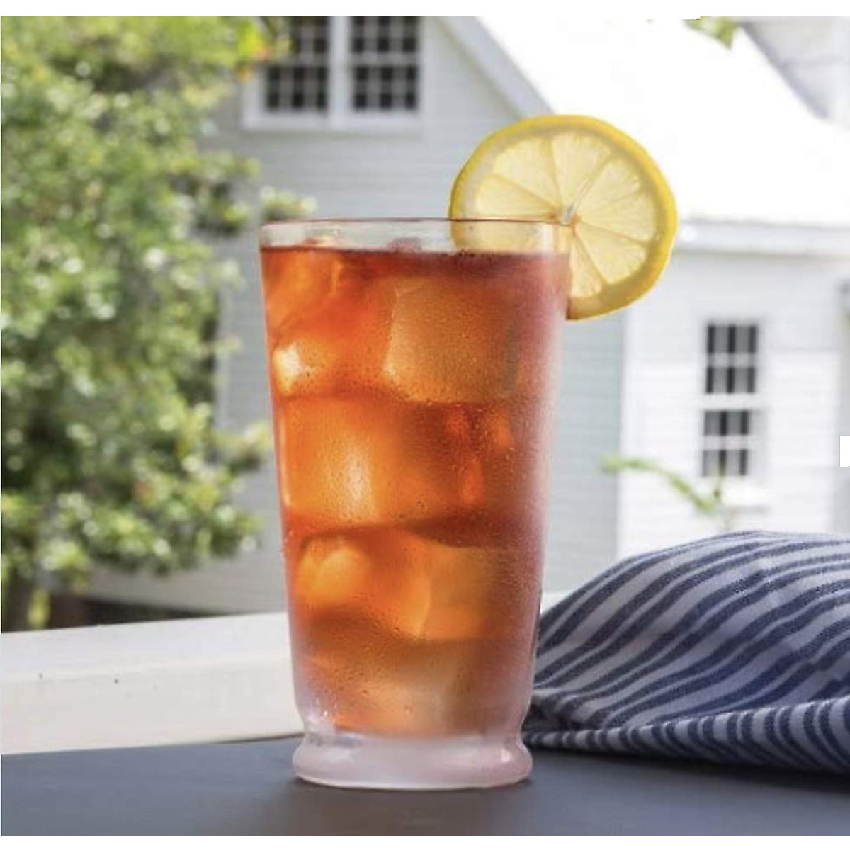 Luzianne Unsweetened Tea Concentrate 64 Ounce Bottle with By The Cup Travel Cup