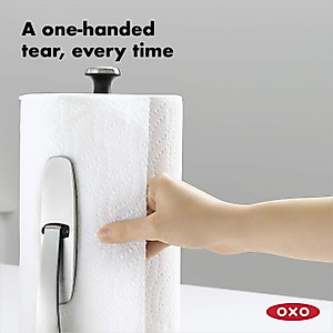OXO Good Grips SimplyTear Paper Towel Holder - Stainless Steel