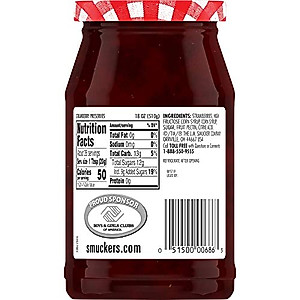 Smucker's Strawberry Preserves, 18 Oz