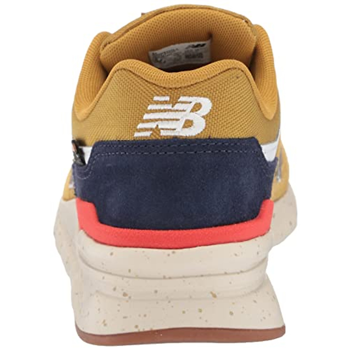 New Balance Men's 997H V1 Classic Sneaker, Gold Moss/Black, 9