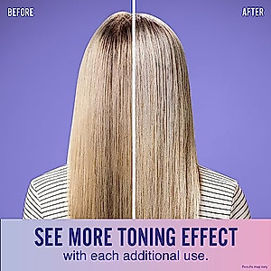 OGX Impecca-Blonde Purple Toning Shampoo, 13 fl oz