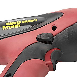 Wagan EL2257 12V DC Mighty Impact Wrench, 1/2 inch 12 Volt Electric Impact Wrench Kit, 271 ft-lbs, Tire Repair Tools with Sockets and Carry Case