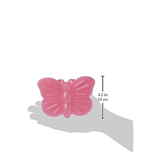 Fit & Fressh Shaped Slim Ice Packs, Colorful & Reusable, Perfect for Kids Insulated Lunch Bag, Bento Box, & More, Butterfly