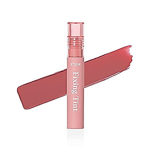 ETUDE Fixing Tint #05 Midnight Mauve| Long Lasting High Pigmented Liquid Lipstick |Waterproof Lightweight Matte Finish Lip Stain| Full Coverage