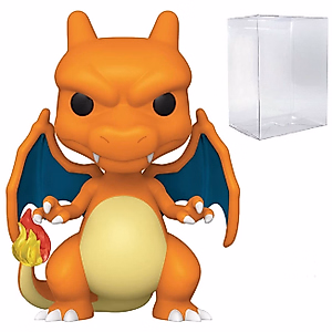 Pokemon Charizard Pop! Vinyl Figure (Bundled with Compatible Pop Box Protector Case),Multicolored,3.75 inches