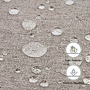 Babyletto Sigi Electronic Power Recliner & Glider with USB Port in Performance Grey Eco-Weave, Water Repellent & Stain Resistant, Greenguard Gold and CertiPUR-US Certified