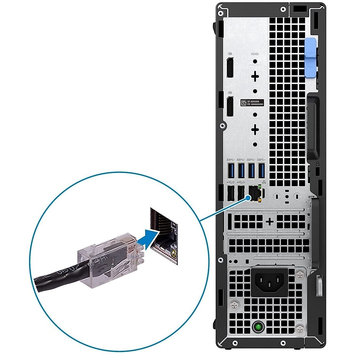 Dell OptiPlex 5000 Desktop Computer - Intel Core i7 12th Gen i7-12700 Dodeca-core (12 Core) 2.10 GHz - 16 GB RAM DDR4 SDRAM - 256 GB M.2 PCI Express NVMe 3.0 x4 SSD - Small Form Factor - Black