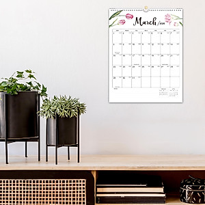 2023-2024 Calendar - Vertical Wall Calendar 2023-2024, Jul. 2023 to Dec. 2024, 12" x 17", Monthly Calendar 2023-2024 with Julian Date, Perfect for School, Office & Family.