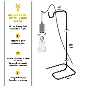 Pendant Lght Table Stand