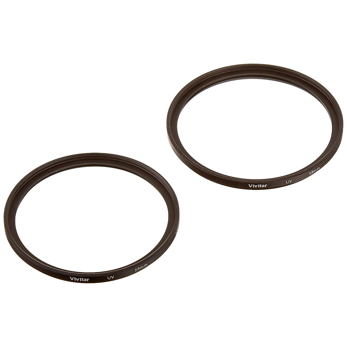 55mm and 58mm UV Filter for Nikon D3500, D5600, D3400 DSLR Camera with Nikon 18-55mm f/3.5-5.6G VR AF-P DX and Nikon 70-300mm f/4.5-6.3G ED