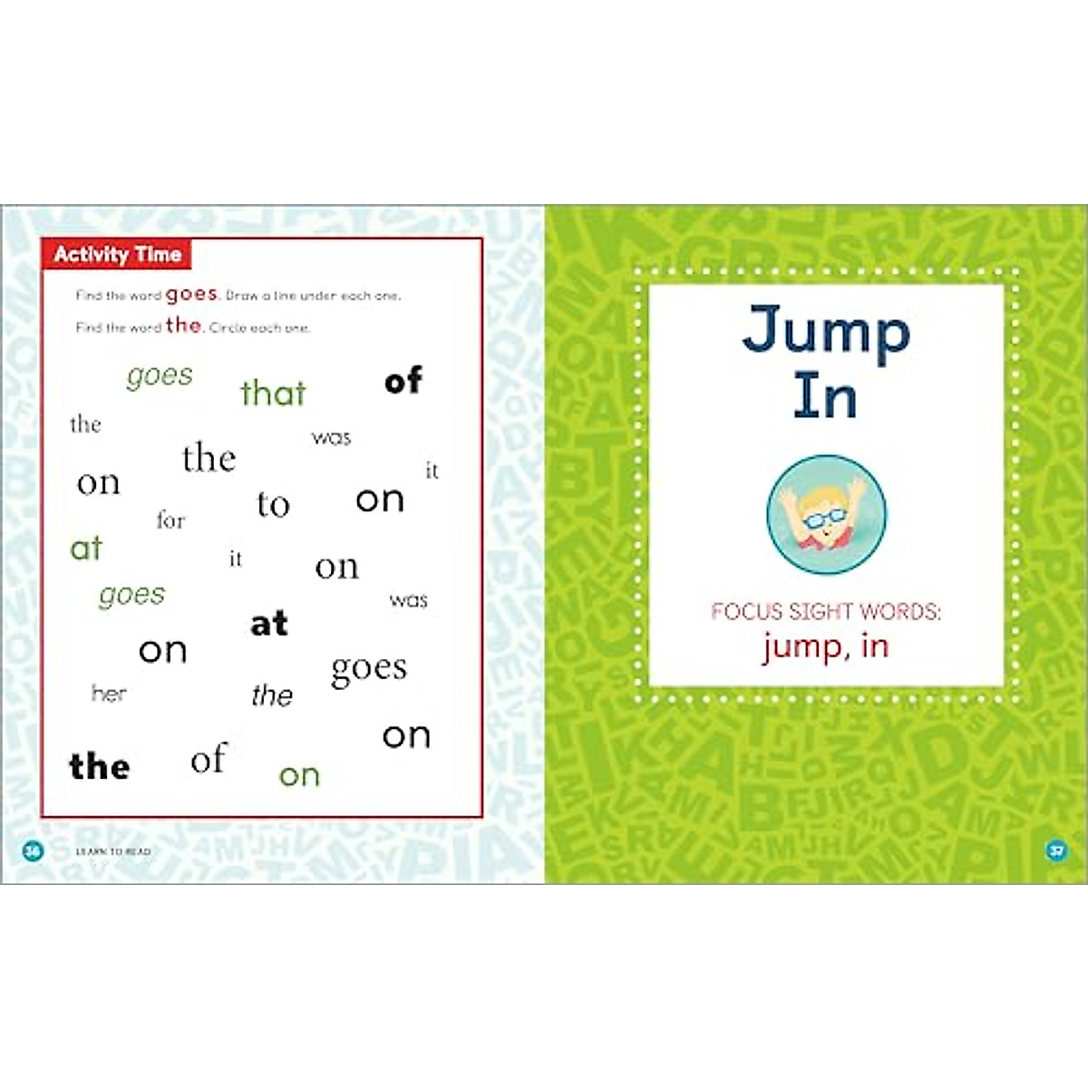 Learn to Read: Sight Words Storybook: 25 Simple Stories & Activities for Beginner Readers
