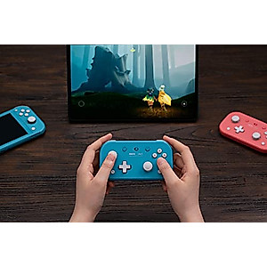8Bitdo Lite 2 Bluetooth Gamepad for Switch, Switch Lite, Android and Raspberry Pi (Turquoise)
