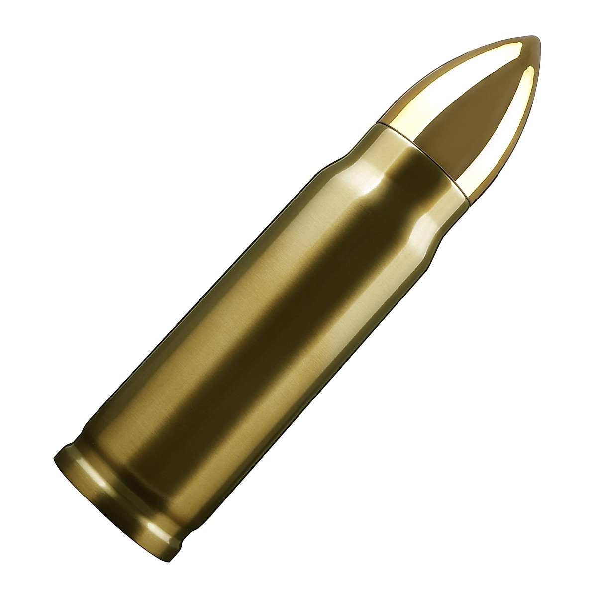 Goetland 304 Stainless Steel 17 oz 500 ml Bullet Tumbler Water Bottle Vacuum Insulated Cup Travel Mug Flasks No logo Gold