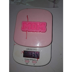 Silicone Mom Letter Mould DIY Chocolate Cupcake Cake Muffin Baking Mold for Best Mom Mother's Day Celabration Holiday Party Making Cake Balls, Muffins, Cupcakes, and Candies