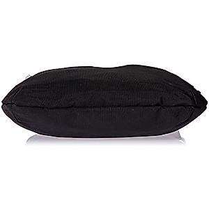 Baggallini Womens Comrade 3-zip Crossbody Cross Body Handbag, Black With Sand Lining, One Size US