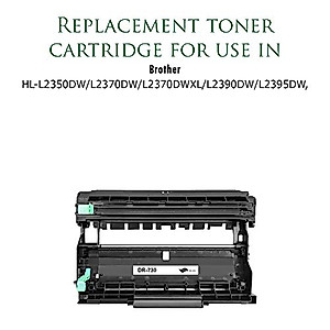 ReManufactured Toner Drum for DR-730 | Compatible Drum Replacement for Brother DCP-L2550DW, Brother MFC-L2710DW/L2730DW/L2750DW/L2750DWXL | Standard Yield Laser Printer by Premium Ink&Toner