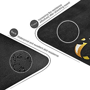 ALAZA Afro American Woman in Shock Non Slip Yoga Mat, Exercise & Fitness Mat for Yoga, and Pilates, Workouts