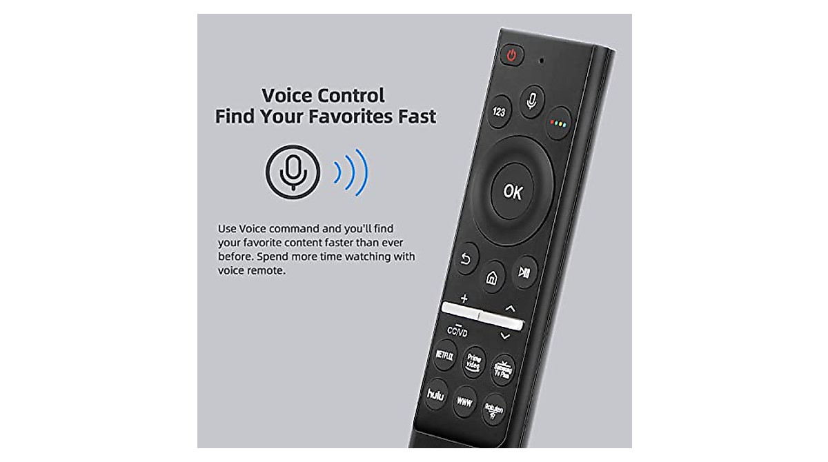 Gvirtue Universal Voice Remote for Samsung Smart TVs | Easy Voice Control