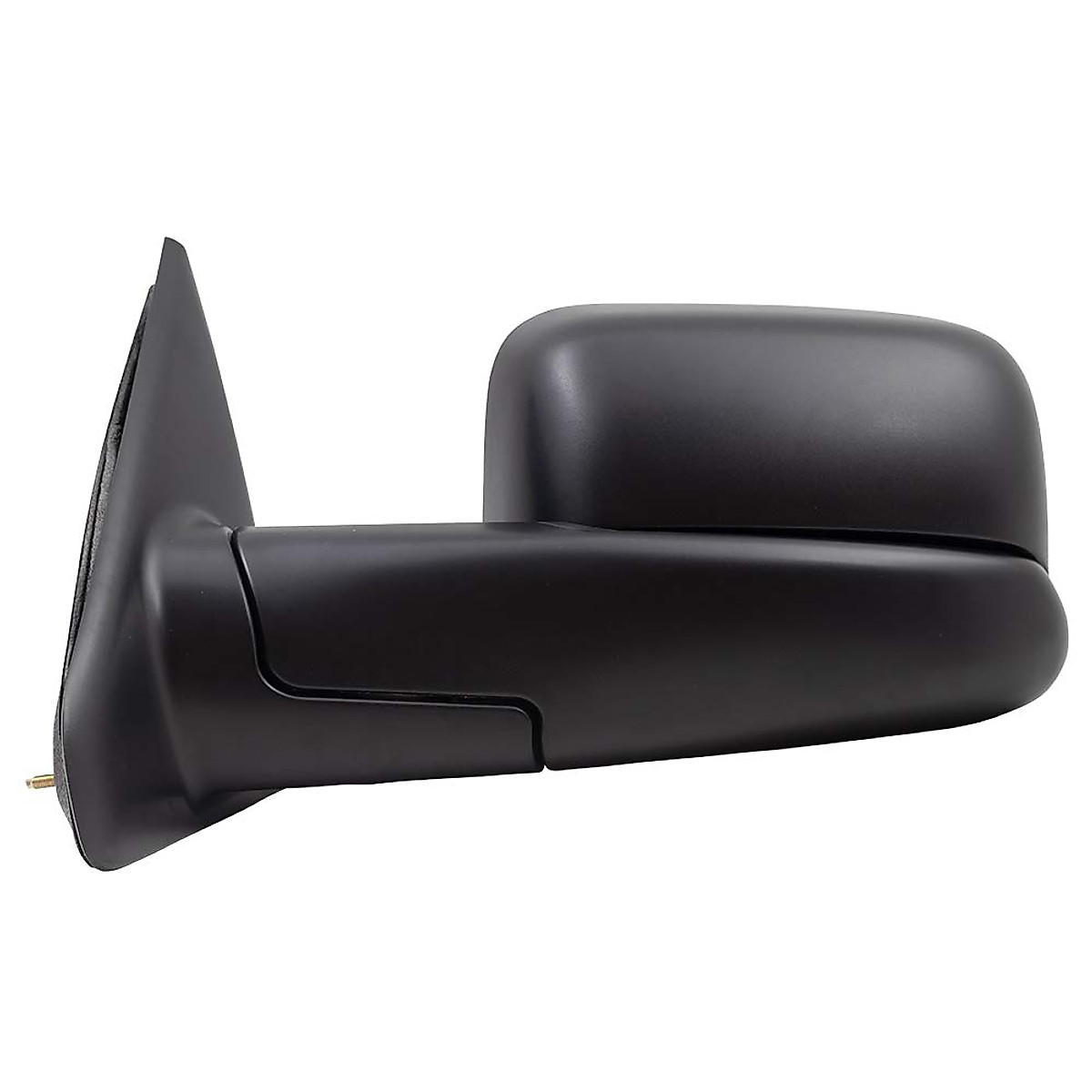 Brock Replacement Drivers Power Trailer Tow Side View Mirror Heated 7x10 Flip-Up Compatible with 2002-2008 Ram 1500 Pickup Truck 55077445AO