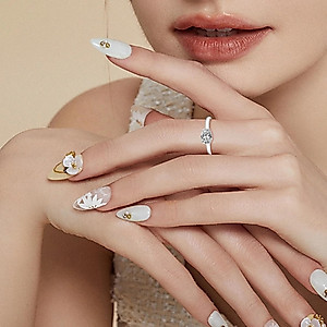 Jiostonor 1.5CT Oval Round Cut Moissanite Half Bezel Set Ring Lab Created Diamond Sterling Silver Engagement ring