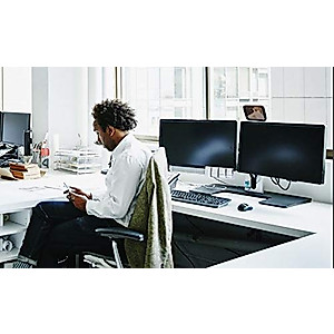 Clip-On Rear View Mirror for PC Monitors or Anywhere by Modtek (1 pack)