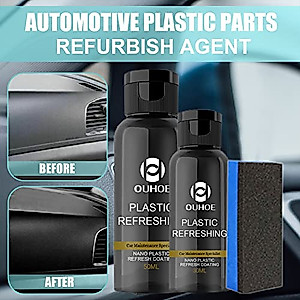 Eishi Automotive Interior Cleaning Agent Car Parts Refurbish Agent Multi-Functional Car Cleaning Retreading Plastic Revitalizing Coating for Car