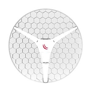 Mikrotik LHG XL 2 RBLHG-2nD-XL wireless device Dual chain 21dBi 2.4GHz CPE/Point-to-Point Integrated Antenna for longer distances