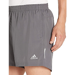 adidas men's Run It Short, Grey, X-Small