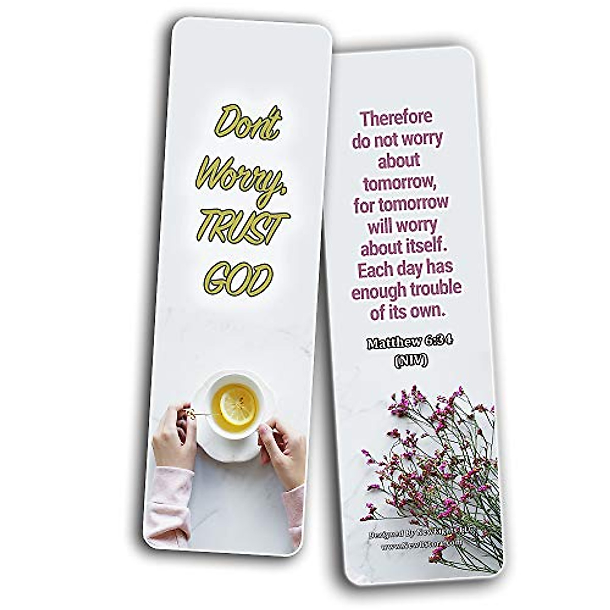 Devotional Bible Verses for Women Bookmarks (12 Pack) - Collection of Inspiring and Motivational Bible Verses and Quotes for Women