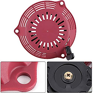 Demeras Lawn Mower Start Pull Plate, Perfect Kickback Starter Rewind Kit for Honda Kickback Starter Rewind Kit for Honda GCV135 GCV160 EN2000 Garden Lawn Mower