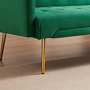 ERYE Green Velvet 70.07" W