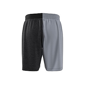 adidas,Mens,Dame Vis Shorts,Halo Silver/Black,Large