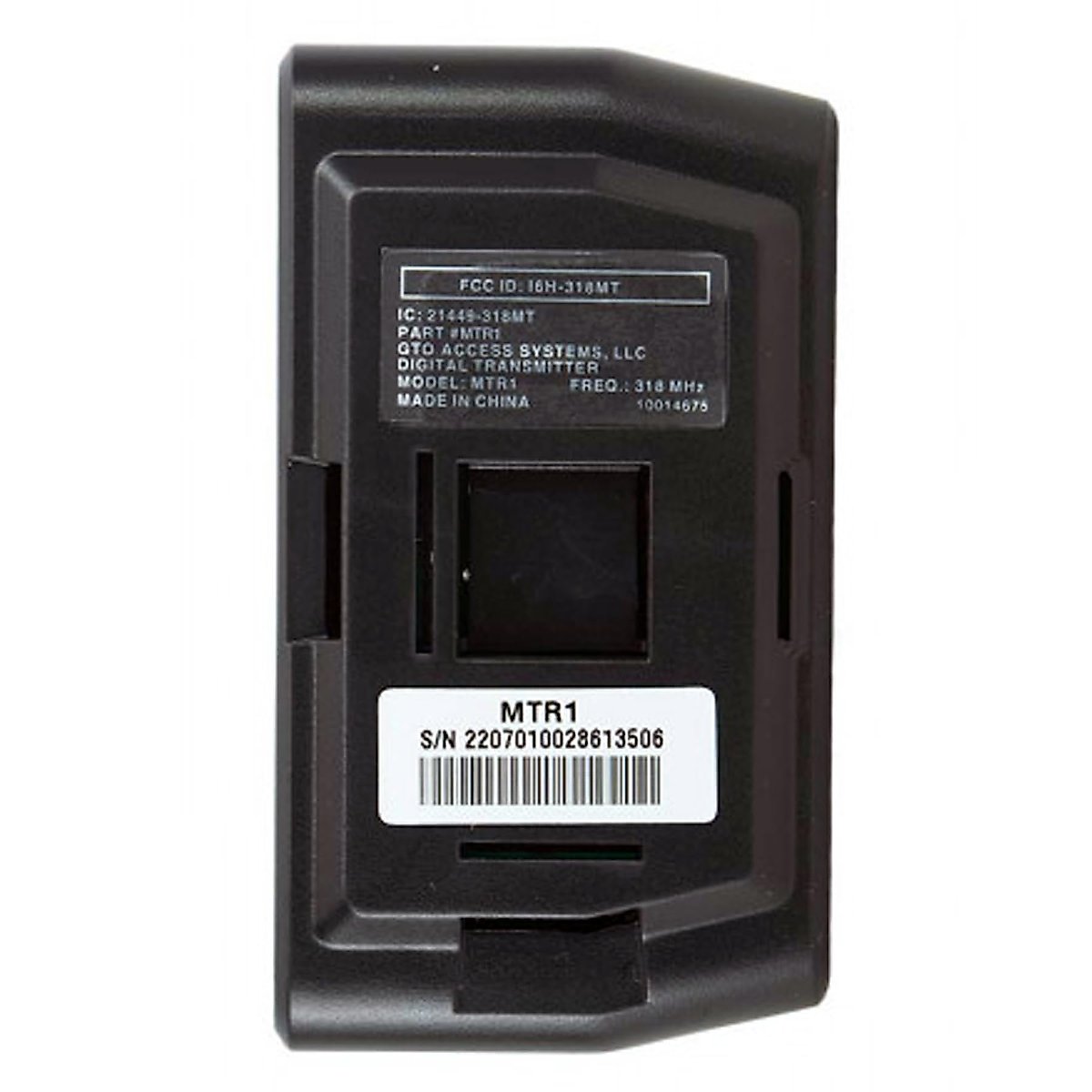 Linear MCT-1, MCT-11, MCT-2, MCT-3 Directly Compatible Megacode Single Channel Remote Linear MTR1 318 MHz