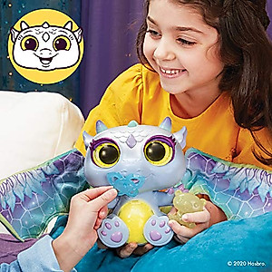 FurReal Moodwings Snow Dragon Interactive Pet Toy, 50+ Sounds & Reactions, Ages 4 and Up (Amazon Exclusive)