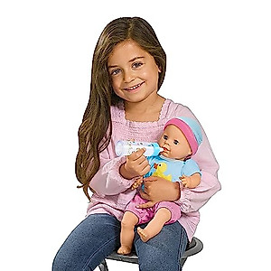 Kaydora Magic Disappearing Milk and Juice Bottles with Pacifiers for Baby Doll Accessories,6 Pieces Pretend Play Feeding Toy Set, 4 Bottles and 2 Pacifiers