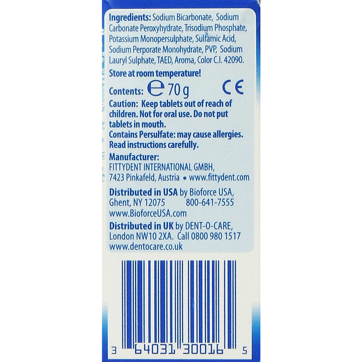 Denture Cleanser 32 Tab By Secure Denture Adhesive (1 Each)