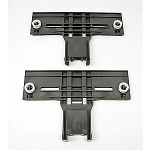 W10350376 for Kenmore Kitchenaid 2 PACK Dishwasher Upper Rack Adjuster