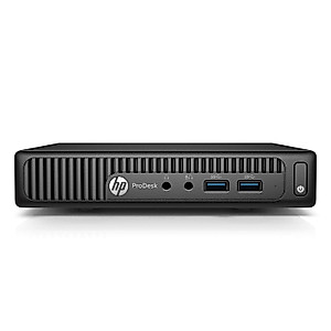 HP ProDesk 400-G2 Mini Desktop, Intel Core i5-6400T, 2.2GHz,16GB DDR4, 256GB Solid State Drive, Win10Pro (Renewed)