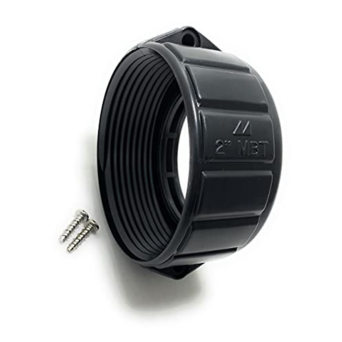 2" Heater Union Split Nut for Hot Tub or Spa (Measures 3" Inside Diameter Edge to Edge in The Threads)