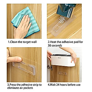 DAOYA Hair Dryer Holder - White Hair Tool Organizer Blow Dryer Holder Cabinet Door, Bathroom Curling Iron Holder for Curling Iron Hair Straightener Hair Styling Tools Storage