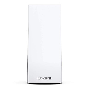 Linksys MX10600 Velop AX Whole Home WiFi 6 System: Wireless Router and Extender, 5.3 Gbps, 6,000 sq ft Range, 100 devices (2-Pack)
