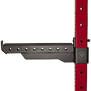 Signature Fitness SF-3 1,500 Pound Capacity 3” x 3” Power Cage Squat Rack, Includes J-Hooks and Safety Straps, Other Optional Accessories, Spotter Arms