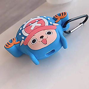 Coralogo Compatible with Airpods 1/2 Cute Case,3D Cartoon Animal Character Silicone Airpod Designer Skin Kawaii Funny Fun Cool Chic Keychain Design Cover Air pods Cases for Teens Girls Boys (Choba)