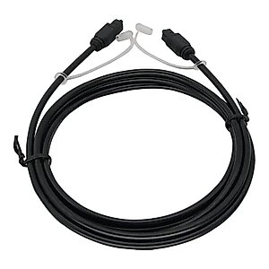 Optical Audio Cable for Bose Smart Soundbar 300, Bose Soundbar 900, Bose TV Speaker, Bose Solo 5 TV, Soundbar 700, Soundbar 600/650/500/535/525, Sound bar Digital Audio Fiber Optic Cable (5ft)