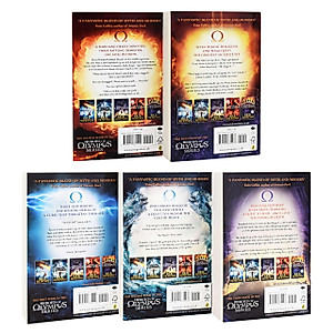 Heroes of Olympus Complete Collection 5 Books Box Set -The Lost Hero/The Son of Neptune/The Mark of Athena/The Blood of Olympus by Rick Riordan (2015-06-07)