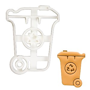 Rubbish Wheelie cookie cutter, 1 piece - Bakerlogy