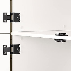 South Shore Farnel 4-Door Storage Cabinet-Pure White, Tall