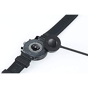 2PACK Charger Dock Compatible with Fossil Gen 5 Garrett Hr/Carlyle/Julianna,Gen 4 Explorist HR/Venture HR/Sport,Emporio Armani,Skagen falster 2,Misfit Vapor 2,Diesel Guard 2.5, Smart Watch